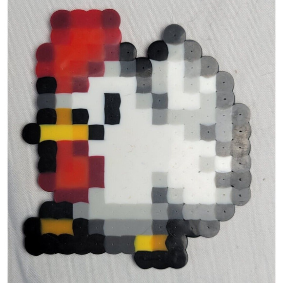 Handmade | Accents | Cucco Zelda Minish Cap Perler Bead Pixel Art ...